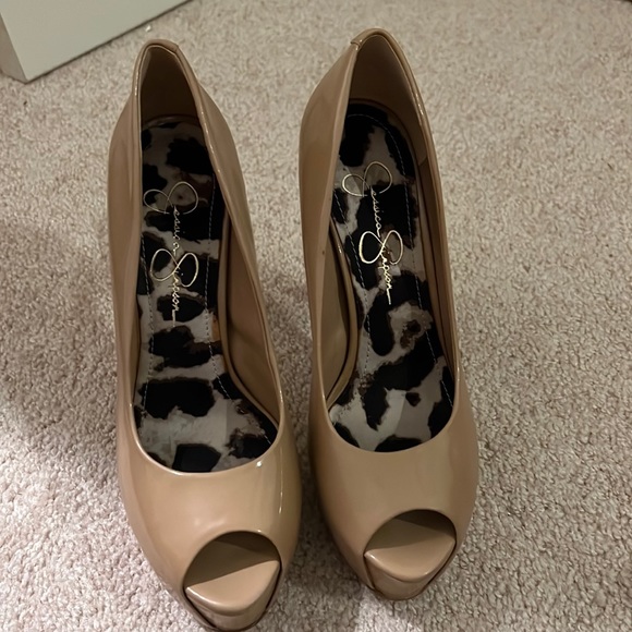 Jessica Simpson | Shoes | Peep Toe Platform Heel | Poshmark